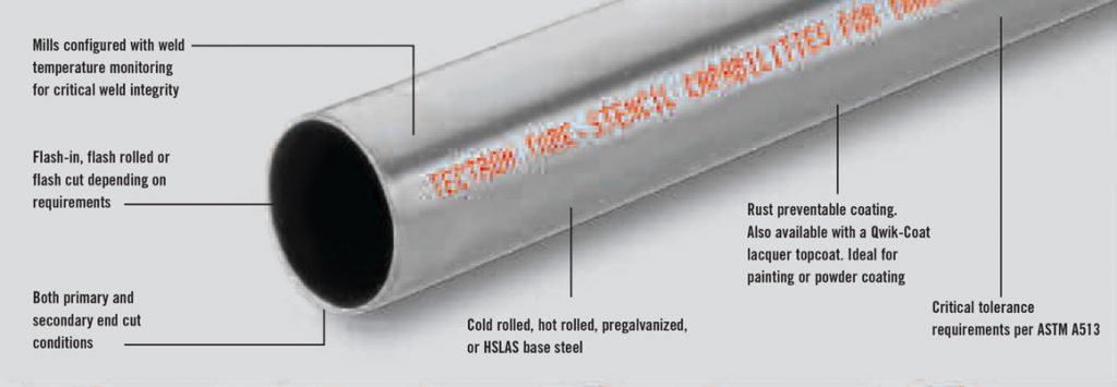 Tectron Mechanical Steel Tubing - UBS Industries